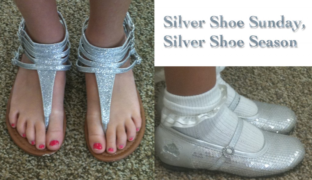Silver shoe Sunday, silver shoe season: how to wear silver every day ...